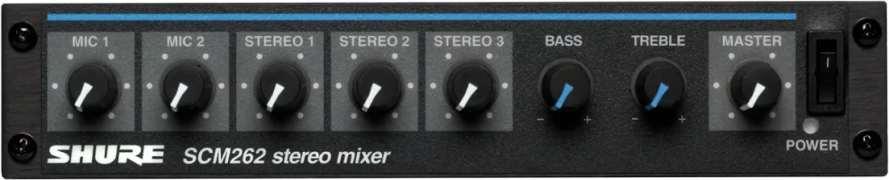 SHURE | Микшер для стереомикрофона SCM262 - Купить в официальном ...